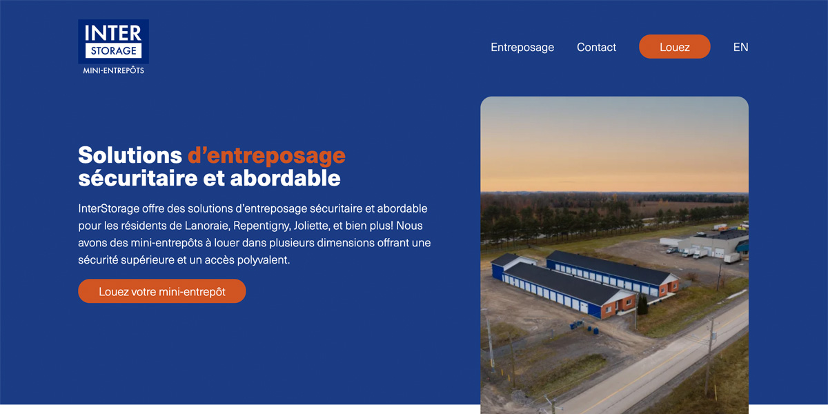 InterStorage | Self-Storage in Lanoraie